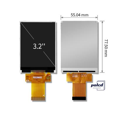 China POLCD 3.2-inch TFT Display with 350 Nits Brightness and 240×320 Resolution - ILI9341V Driver IC P032H005 for sale