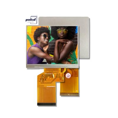 China Polcd LQ035NC111 3.5 inch 320x240 TFT LCD Panel Module RGB SPI 54 pin Square Display for sale
