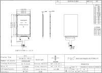China Polcd 3.5 Inch 320x480 TFT LCD Display Module ILI9488 SPI 400 Nit for sale