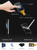 China Polcd 3.5 Inch Capacitive Touch Screen TFT LCD Display 320x480 IPS MCU SPI for Industrial Electronics for sale