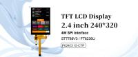 China Polcd Small Touch LCD Module 2.4
