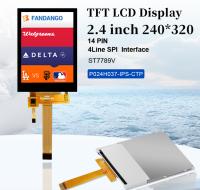 China Polcd 2.4 inch Touch Panel 240x320 IPS Tech Capacitive Touch Screen 2.4