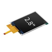 China Polcd 2.8 Inch 240x320 SPI TFT Graphic LCD Display Module 300 nit ST7789V for sale