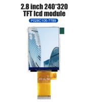 China Polcd 2.8 inch Micro Display TFT Screen 240x320 MCU 16 Bit SPI Interface LCD Module for sale