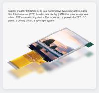 China Polcd 2.8 Inch TFT LCD Display 240x320 Resolution 40pin MCU SPI ST7789V Module for sale
