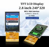 China 2.8 Inch Sunlight Readable TFT LCD Touch Screen - 240×320 Resolution, 300 Nits Brightness, 8080 MCU 16-bit Interface for sale
