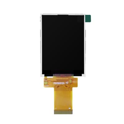 China Polcd 2.8 Inch TFT LCD Module 240x320 SPI MCU Interface ILI9341V 260 Nit Transmissive Display for sale