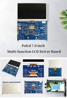 China Polcd 7 Inch LCD Driver Board Mini HD-MI USB Interface Support Audio Speaker 50Pin RGB Interface TFT Controller Board for sale