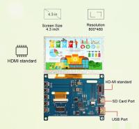 China Polcd RTD2281 Multi-function Raspberry Pi Display Screen Universal LCD Driver Board 4.3 inch 5 Inch H-DMI USB Controller Board for sale