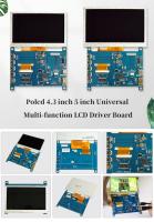 China Polcd RTD2281 Multi-function Raspberry Pi Display Screen Universal LCD Driver Board 4.3 inch 5 Inch H-DMI USB Controller Board for sale