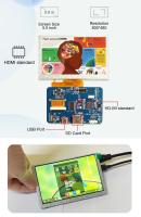China Polcd Industrial Grade 4.3 5 inch LCD Display Module 800x480 Resolution H-DM-I Interface Driver Board for sale