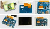 China Polcd Industrial Grade 4.3 5 inch LCD Display Module 800x480 Resolution H-DM-I Interface Driver Board for sale