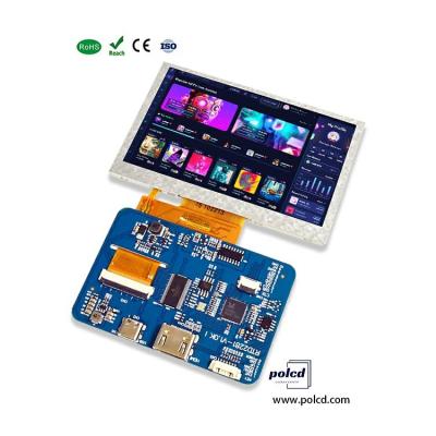 China Polcd RTD2281 LCD Driver Board 4.3 5 Inch 800x480 HDMI Touch Screen Display Module for Raspberry Pi for sale