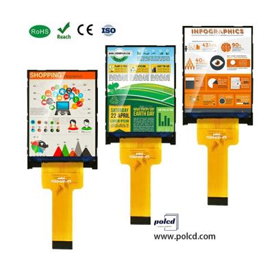 China Polcd 2.0 Inch 240x320 IPS TFT LCD Module Display ST7789V 300 nit 20 Pin MCU Interface for sale