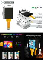 China Polcd 2.0 Inch TFT LCD Module 240x320 Resolution IPS Panel ST7789V Driver 300 Nit Brightness for sale