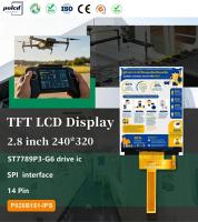 China 2.8 inch 240x320 TFT LCD Display Module 14pin SPI ST7789 IPS 350nit for sale