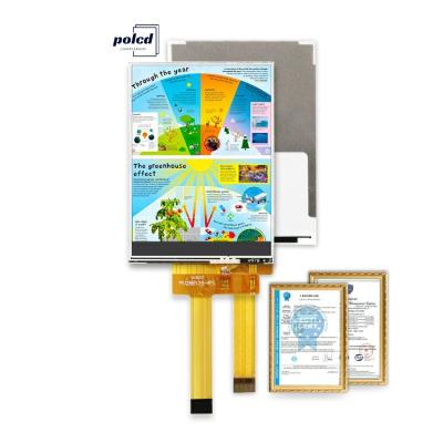 China Polcd 2.8 Inch 240x320 IPS TFT LCD Module 14pin SPI ST7789V Resistive Touch Panel for sale