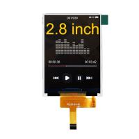 China Polcd 2.8 inch LCD Module 240x320 SPI Interface 10pin Small Size Color Screen 2.8 TFT Display for sale