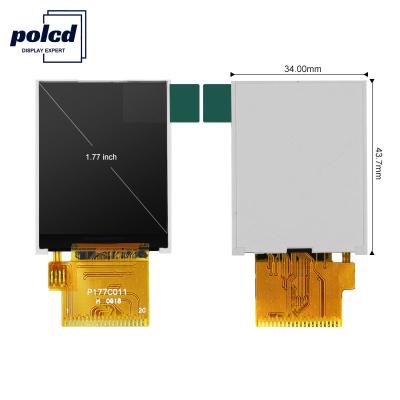 China 1.77-inch TFT LCD Touch Panel 128×160 Resolution 300 Nits Brightness RGB 24-bit ST7262 Driver IC for sale