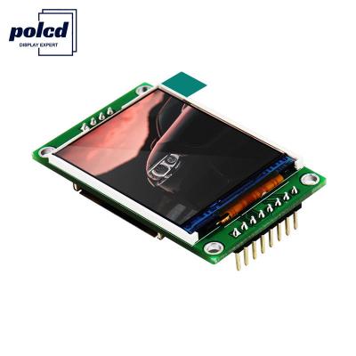China 1.77 Inch 128x160 Capacitive Touch Screen LCD Display with 250 Nits Brightness and ST7735S Driver IC for sale
