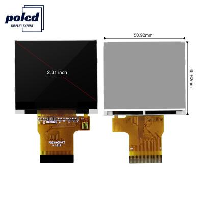 China Polcd 8080 MCU 16-Bit Medical LCD Display 2.31 Inch 320x240 Resolution 300 Nits for sale