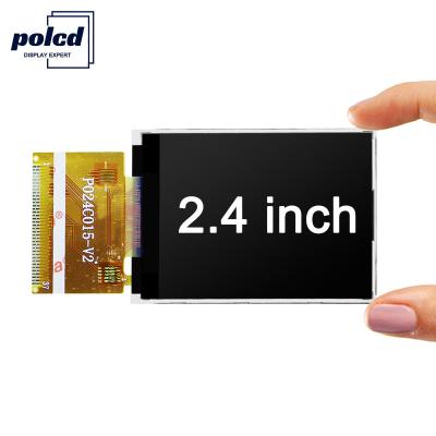 China Polcd ISO9001 2.4 Inch 240x320 ILI9341 SPI TFT Display Industrial 8 Bit 300 Nits for sale