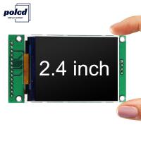 China Polcd 2.4 Inch TFT LCD Display Panel with ST7789V2 Driver IC - 240×320 Resolution, 260 Nits Brightness for sale