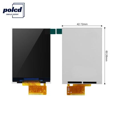 China Polcd ST7789V2 2.4-inch TFT LCD Display with 240x320 Resolution and 300 cd/m² Brightness for sale