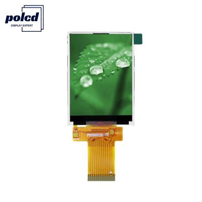 China Polcd ILI9341V 2.8 Inch TFT LCD Display 240x320 Resolution 350 Nits Medical Grade for sale