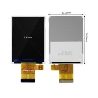 China Polcd 2.8 Inch 240x320 TFT Touchscreen Display with ST7789V Driver IC - 300 Nits Brightness, 8080 MCU 16-bit Interface for sale