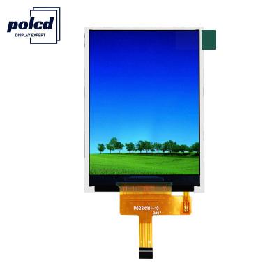 China Polcd RoHS 2.8 Inch 240x320 TFT LCD Display 300cd/m Brightness SPI Monitor for sale