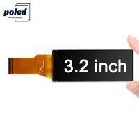 China 3.2 Inch TFT LCD Display 320x820 Resolution ST7701S Driver IC 300 Nits Brightness Industrial Grade for sale