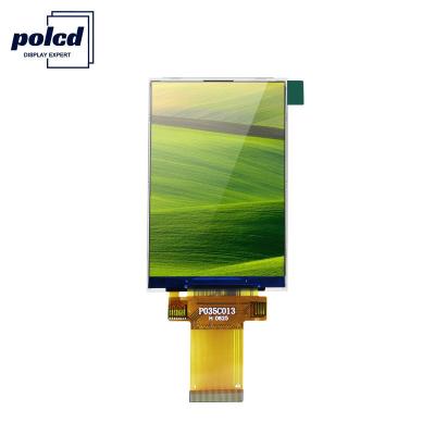 China Polcd 450 Nit 3.5 Inch Touch Screen 320x480 Pixels  TFT LCD Module for sale