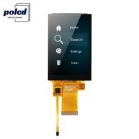 China 3.5 Inch ILI9488 TFT LCD Touch Screen Module 320x480 Resolution 450 Nits Brightness for sale