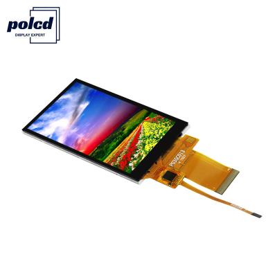 China 3.5 Inch TFT LCD Touch Screen with 450 Brightness and 320x480 Resolution - 8080 MCU Interface for sale