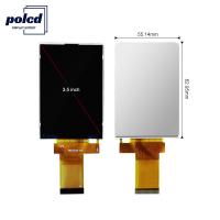 China 3.5 Inch IPS TFT LCD Display 800×480 Resolution 350 Nits Brightness with 18BIT RGB Interface for sale