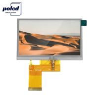China 4.3 Inch 800x480 TFT LCD Display Panel with RGB 24-bit Interface and ST7262E43 Driver IC for sale