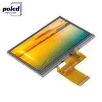 China 4.3 Inch TFT LCD Touch Screen 480x272 Resolution 300 Nits Brightness with RGB 24-bit Interface for sale