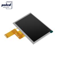China 5 Inch IPS TFT LCD Display 800×480 Resolution 300 Nits Brightness ST7262 Driver IC RGB Interface for sale