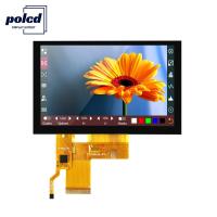 China 5 Inch IPS TFT LCD Display with 800×480 Resolution, 300 Nits Brightness and RGB 24-Bit Interface for sale