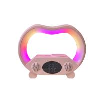 China RGB LED Speaker Sound Box Mini Wireless Subwoofer Portable Bluetooth Outdoor Double Bass BT 5.3 Mobile Audio Player for sale