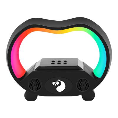 China LED Light Outdoor Wireless Music Player Partybox Bass Portable Gift Boombox Speakers for sale