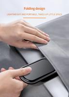 China 15W Fast Charging Wireless Phone Charger ABS Material Desktop Charger Heat Dissipation Folding Function Multi Function for sale