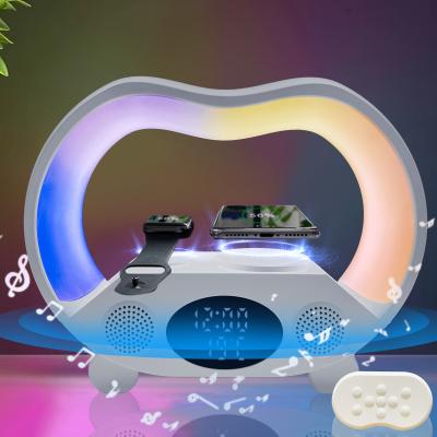 China G Lamp Conch Lamp 10W Ambient Night Light Touch Light Alarm Clock Music Sync App Control Multifunction Charger for sale