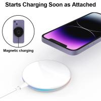 China Magnetic Phone Watch Earbud Charger Fast Wireless Charging Pad 5V/2A 9V/2A for sale