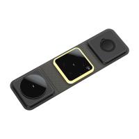 China Wireless 3 In 1 Foldable Magnetic Charger Stand 15W Fast Quick Charging 20W Output Power For Earphones for sale