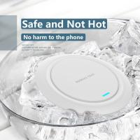 China 15W Fast Charging Q18 Wireless Charger Pad For Smart Phone Wireless Charging Dock Station for sale
