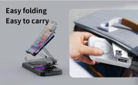 China 4 In 1 Wireless Fast Charger Phone Charger Stand For Iphone Foldable Wireless Charger for sale