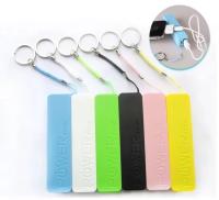 China Mini Ultra Slim Power Bank 2600mAh Fast Charging 5W USB Input 18650 Lithium Battery for sale