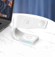 China 15W Fast For Wireless Phone Charger 4 In 1 Magnetic Stand Station Mobile Phones for sale